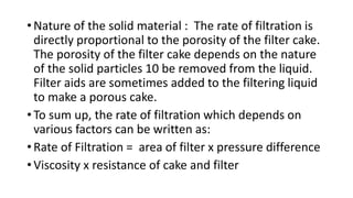 filtration and clarification Pharmaceutics I by | PPTX