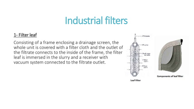 Filtration techniques in cleanroom facilities | PPT