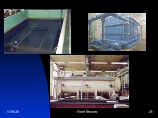 Filtration Mechanisms for Water Treatment Plat | PPT