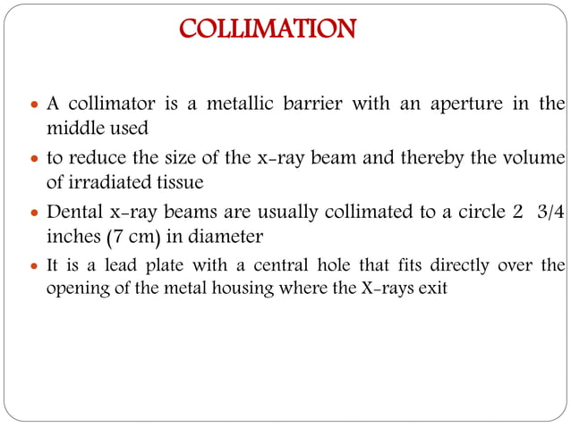 FILTRATION AND COLLIMATION.pptx | Physics | Science