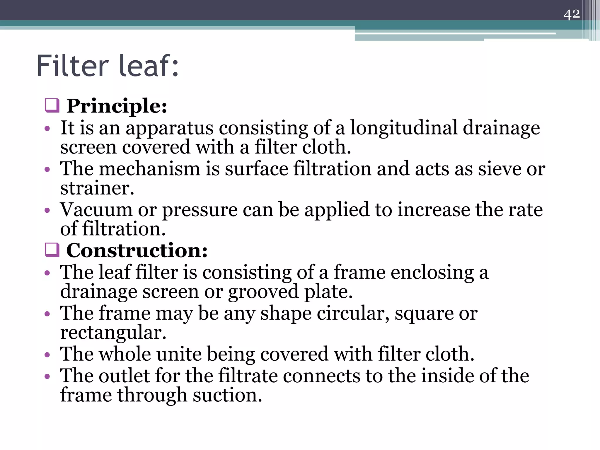 Filtration by ankita yagnik | PPTX