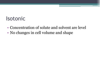Filtration, diffusion, and osmosis | PPTX