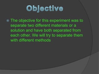 Filtration exp | PPT