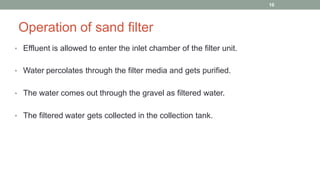 MODIFIED SAND FILTER UNIT FOR SURFACE WATER TREATMENT | PPT