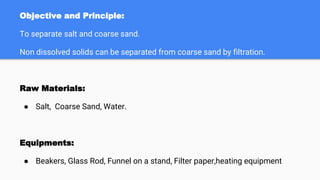 Filtration- Unit Operation | PPTX
