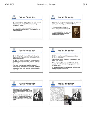 Filtration introduction | PDF | Chemistry | Science