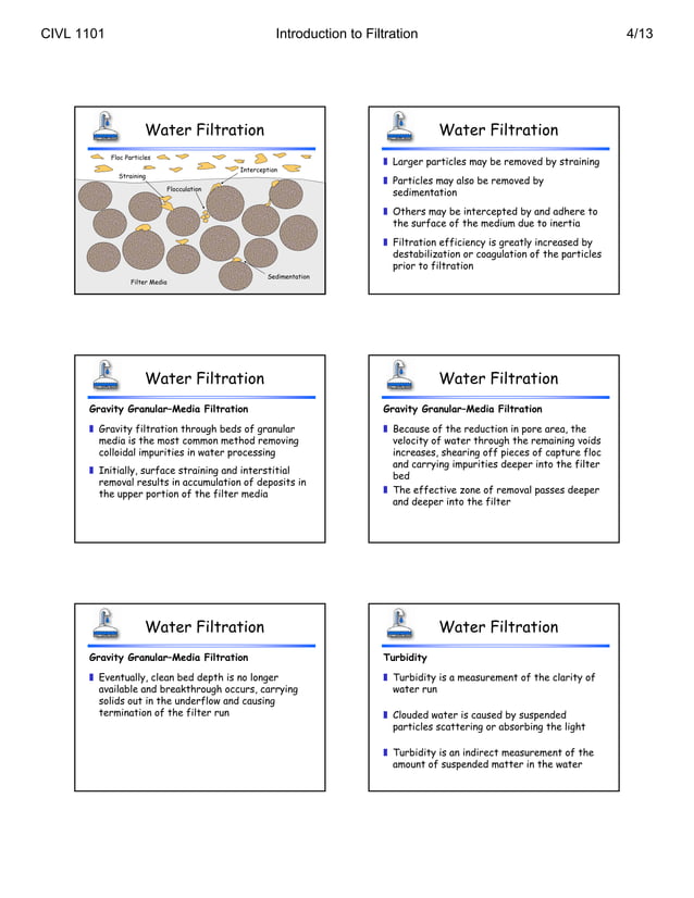 Filtration introduction | PDF | Chemistry | Science