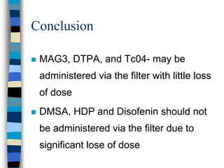 Filtration of radiopharmaceuticals by posidyne neo filters | PPT