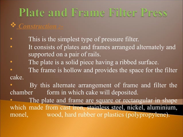 Filtration Mechanical Operation .ppt
