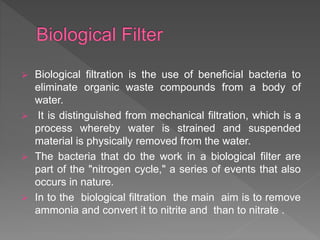 Filtration ppt | PPTX