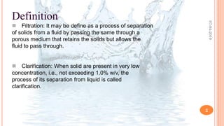 Filtration smruti ppt | PPT