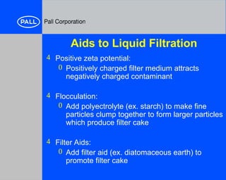 Principles of filtration liquid (Intemediate) | PPT