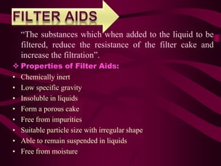 Filtration and Clarification | PPTX