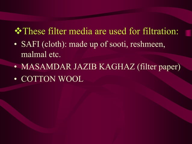 Filtration and Clarification | PPTX | Chemistry | Science