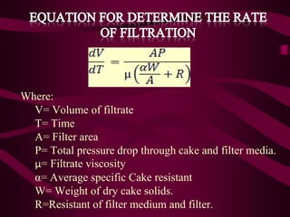 Filtration and Clarification | PPTX