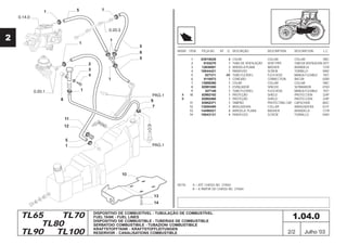 Catalogo TL New Holland - Filtros ar tanque | PPT