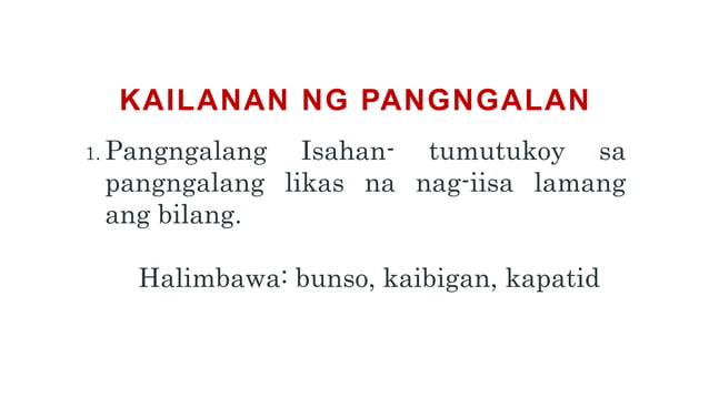 KAILANAN NG PANGALANISAHAN DALAWAHAN MARAMIHAN HALIMBAWA BATA MATANDA ...