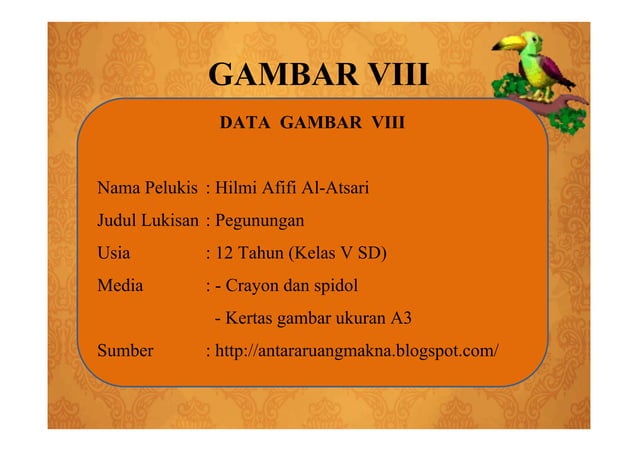 Filzah inarah aprilia tipe haptic dan visual pada gambar anak tugas ii ...