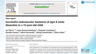 First in man endovascular treatementaodinchildrenbec-2017 [autosaved] | PPT