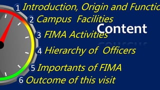 Visit at Financial Management Academy (FIMA) | PPTX