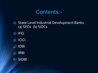 development banks | PPTX