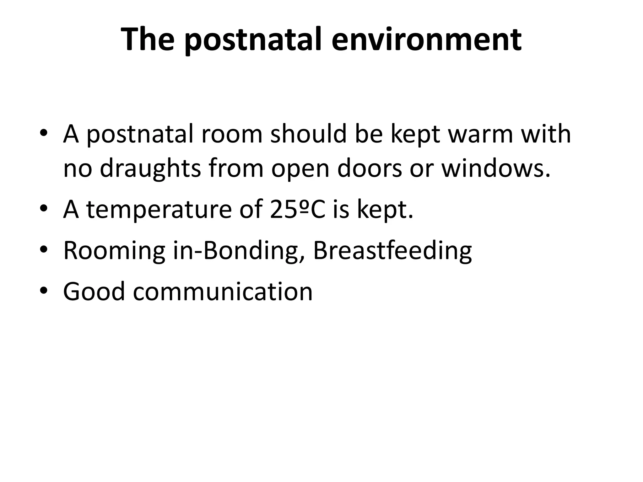 F imnci care of newborn in the postnatal ward | PPTX