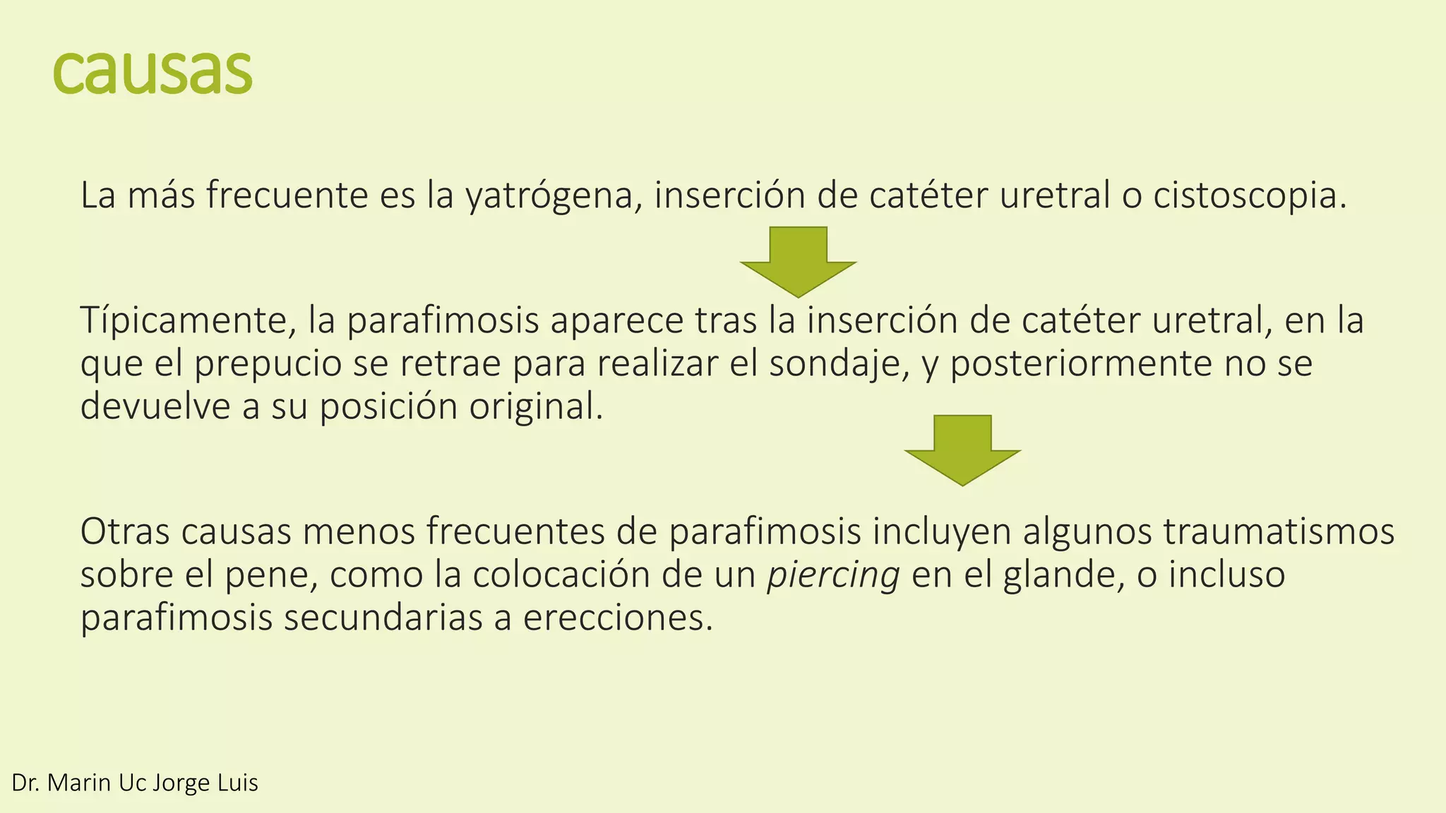 Fimosis y parafimosis | PPTX
