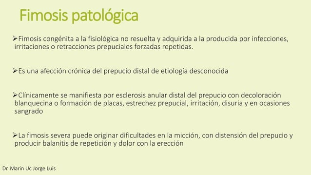 Fimosis y parafimosis | PPTX