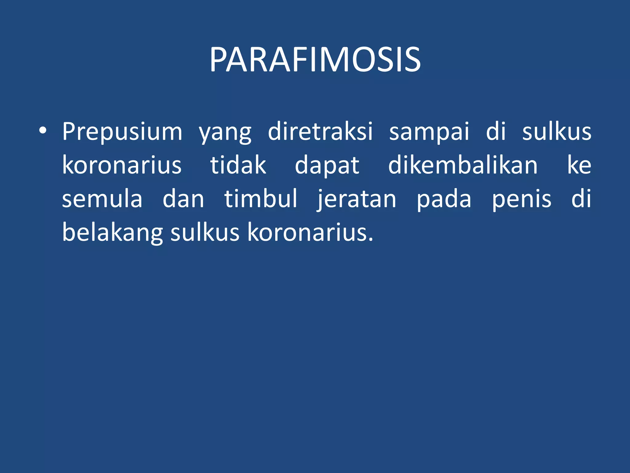 Fimosis dan Parafimosis | PDF