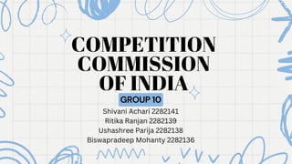 Competition Commission of India role in Indian Economy | PDF