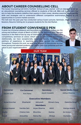 FIMT SCHOOL OF LAW_INTERNSHIP_PLACEMENT.pdf | Professional School ...