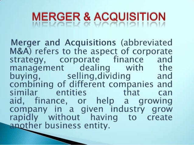 Merger & Aquisition.ppt
