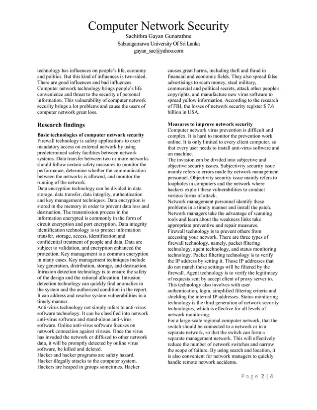 Computer Network Security Pdf