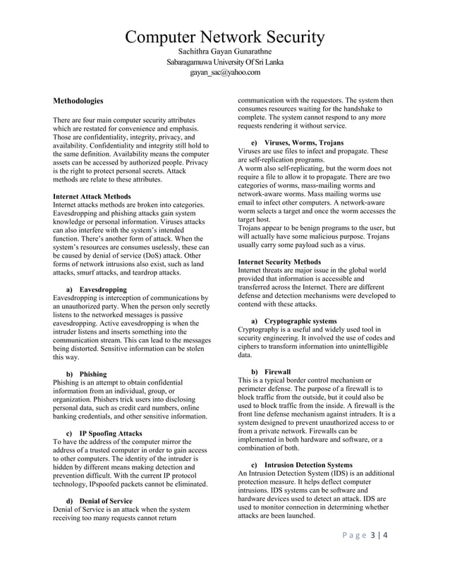 Computer Network Security Pdf