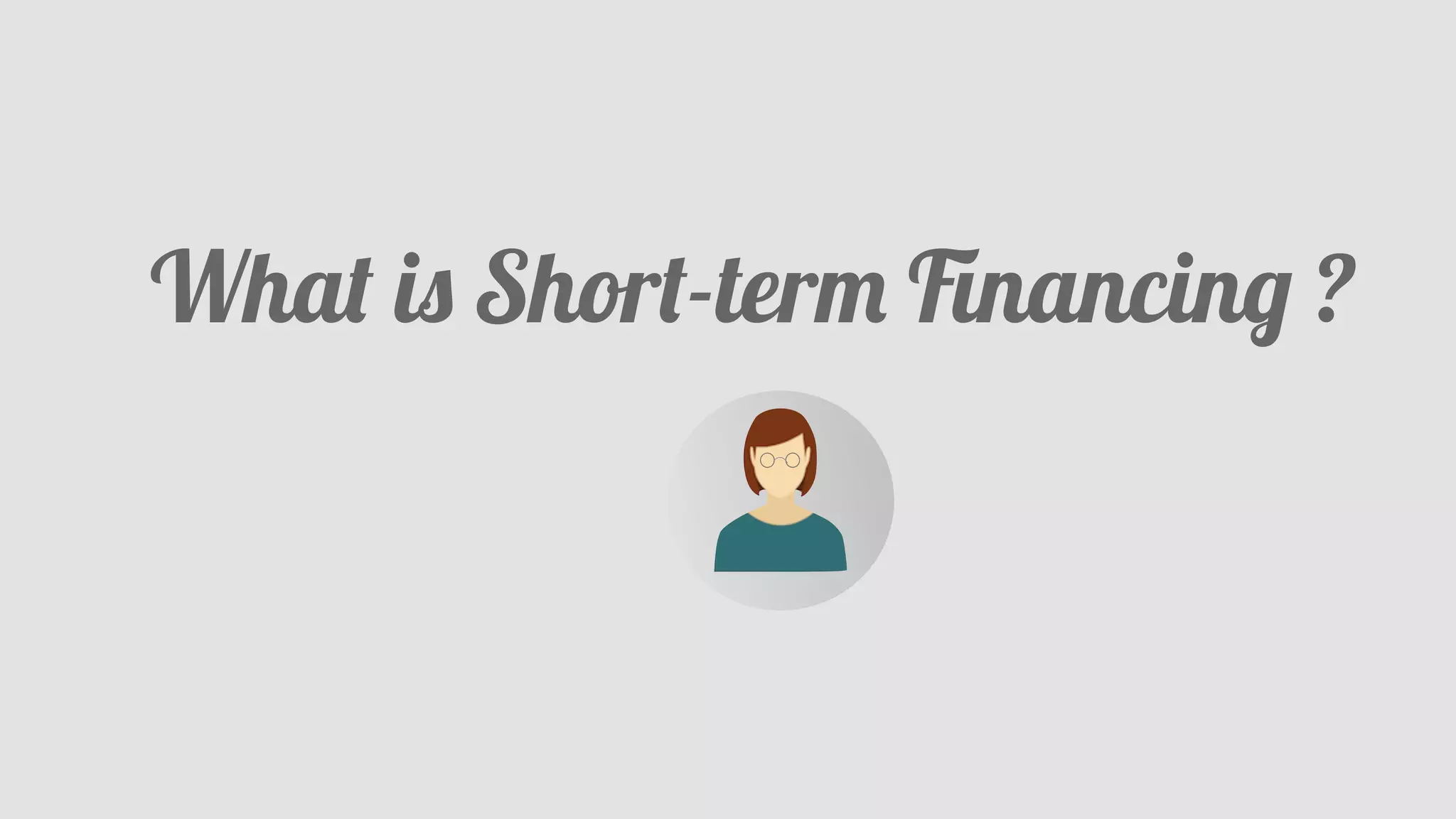 Short Term Financing | PDF