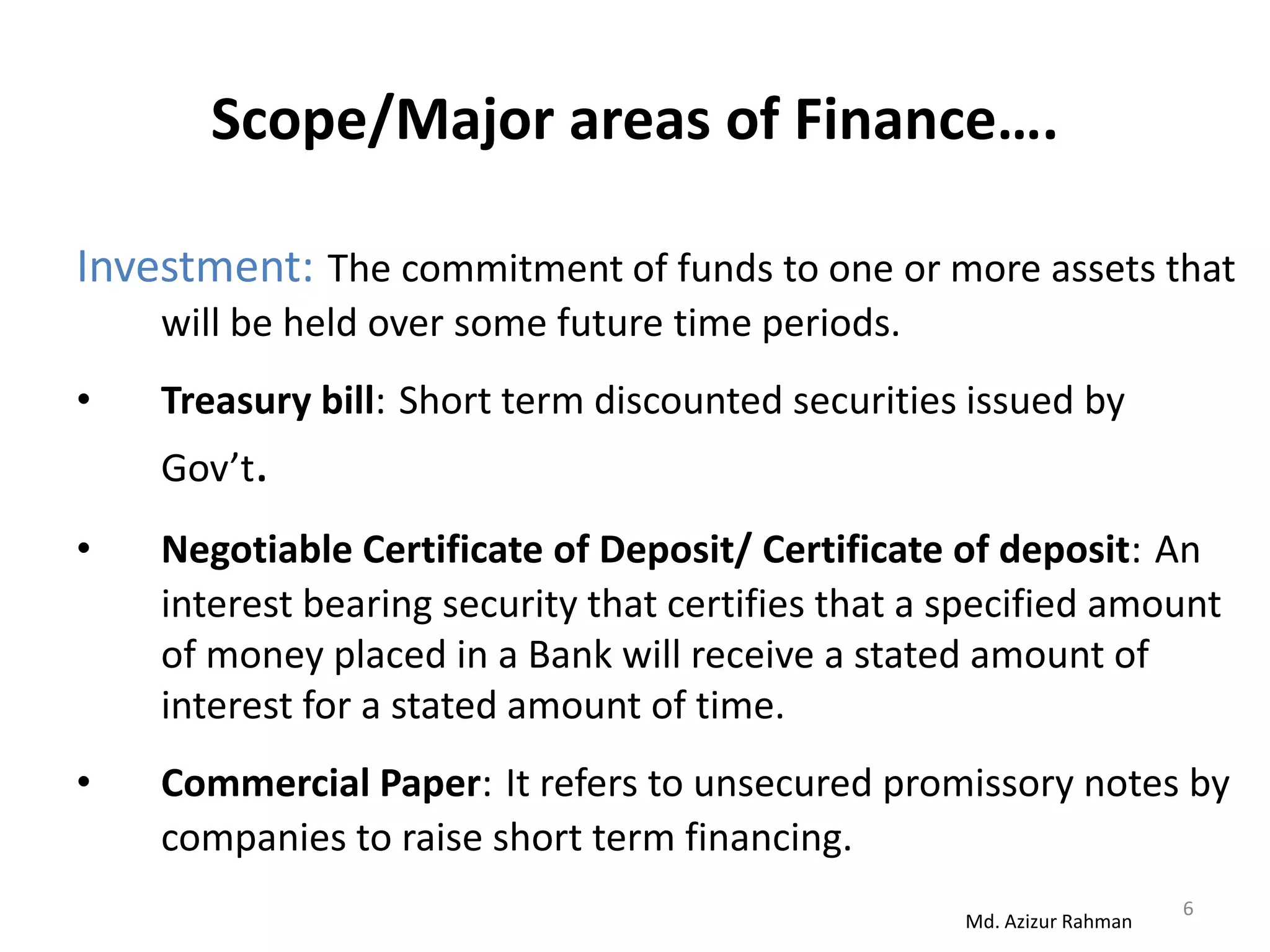 Introduction to financial management | PPT