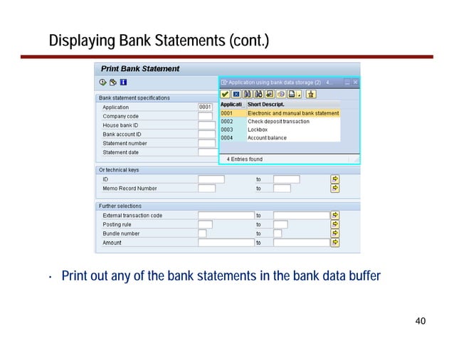 SAP Financials 2011 Prakhina Detailed Lessons To Reduce Electronic Bank ...
