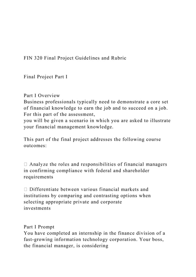 FIN 320 Final Project Guidelines and Rubric Final Pro.docx