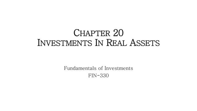 FIN330 Chapter 20.pptx
