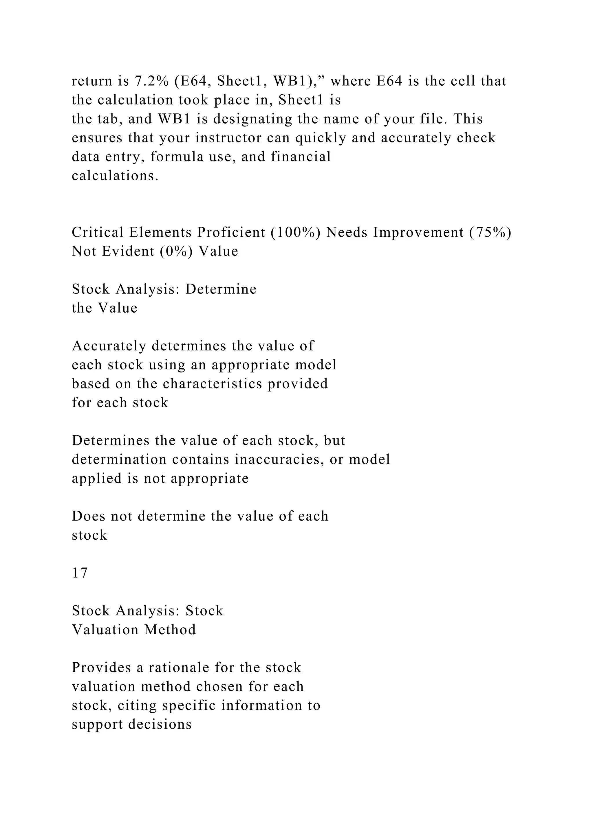 FIN 340 Final Project Scenarios and Tables You will u.docx