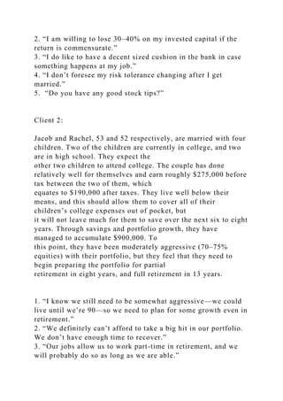 FIN 340 Final Project Scenarios and Tables You will u.docx