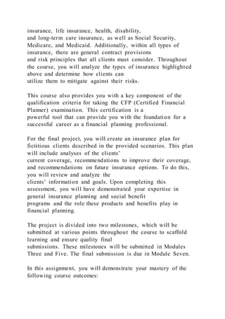 FIN 355 Final Project Guid | DOCX