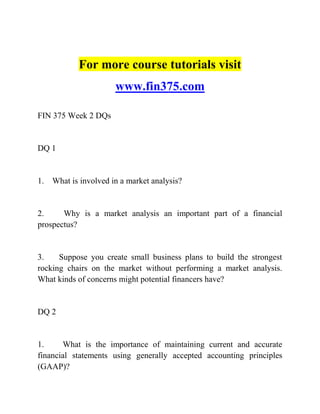 FIN 375 Education Planning--fin375.com