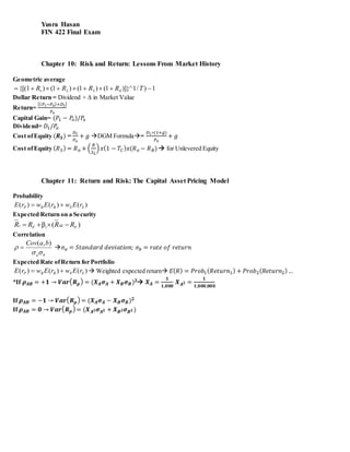 Fin422 final | DOCX