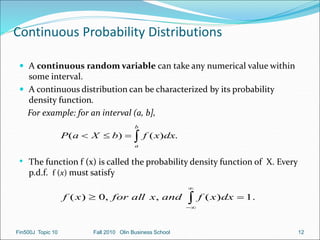 Fin500J_topic10_Probability_2010_0000000 | PPT