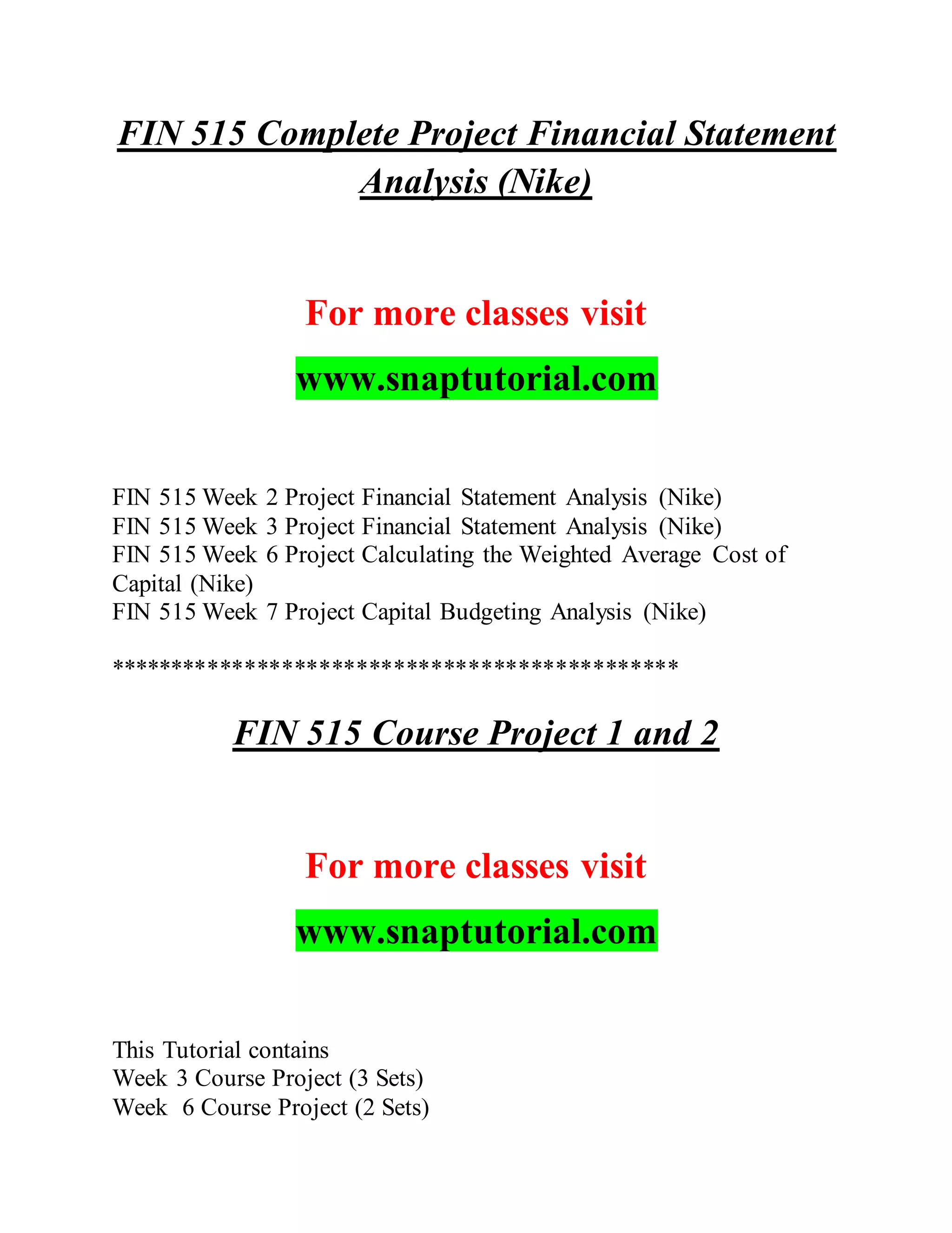 Fin 515 Education Redefined - snaptutorial.com