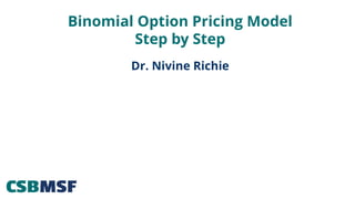 Fin 533 module5 binomial step by step (corrected) | PPTX