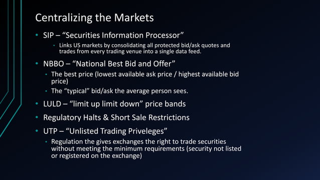 Algorithmic & High-Frequency Trading | PPTX | Stocks and Bonds ...