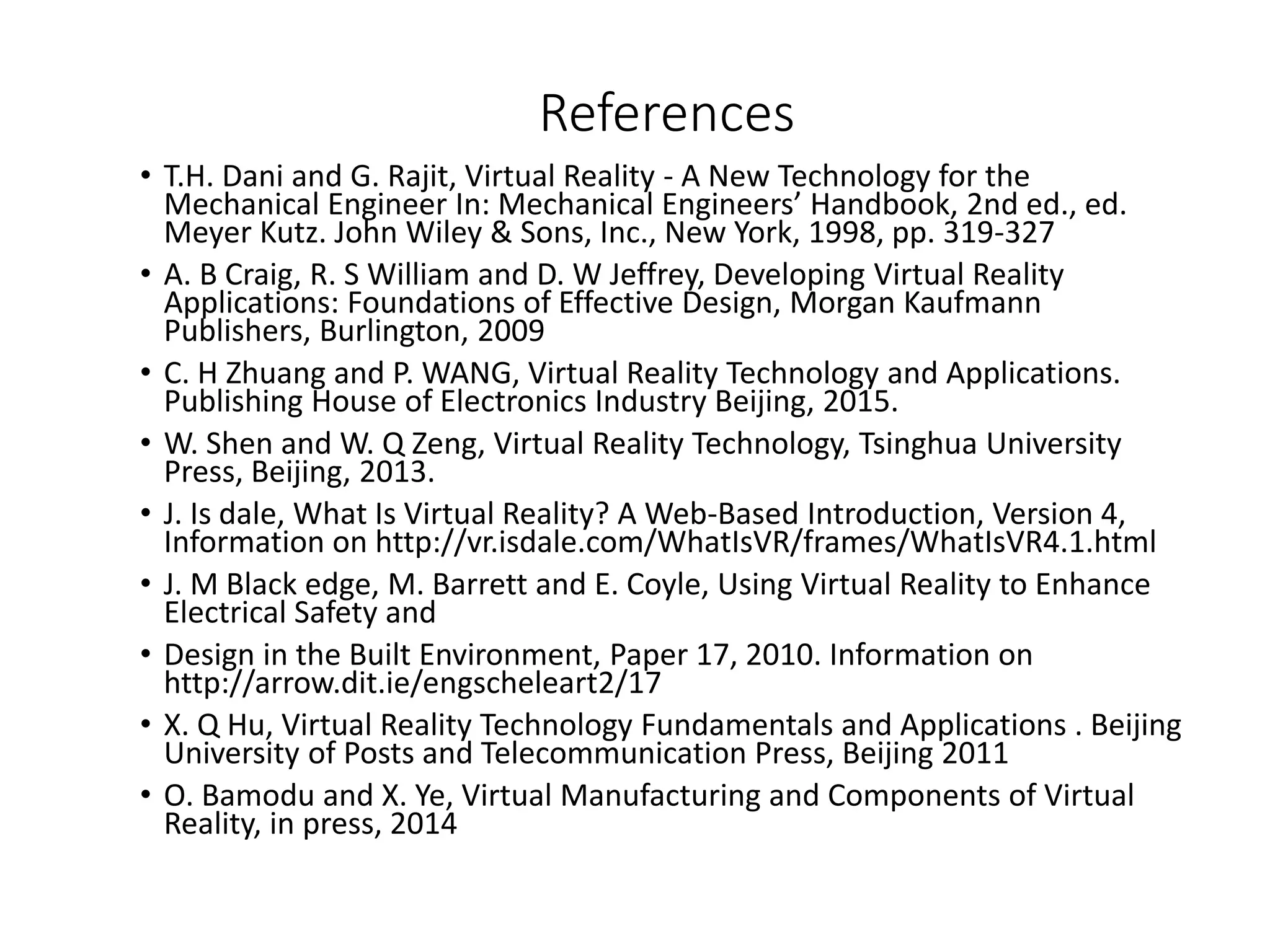 virtual reality | PPTX