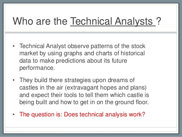 Technical Analyst And Their Theories